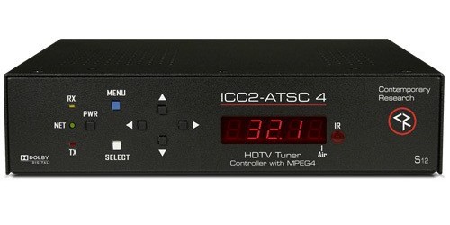 Contemporary Research ICC2-ATSC 4 HDTV Tuner/Controller, RS-232, MPEG4 ...