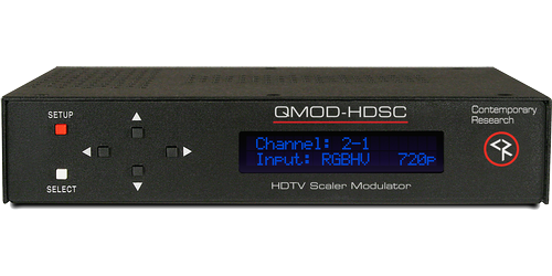 Contemporary Research QMOD-HDSC HDTV Scaler Modulator w/ QAM Output ...