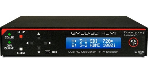 Contemporary Research QMOD-SDI HDMI HD-3G SDI and HDMI QAM Modulator ...