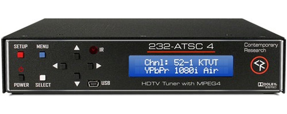 Contemporary Research 232-ATSC 4 HDTV Analog & Digital HDTV Tuner ...
