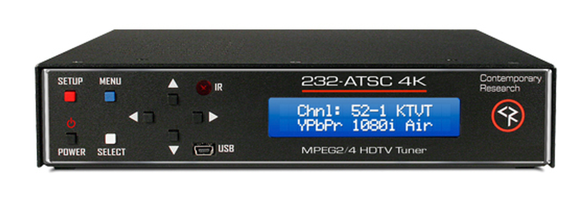Contemporary Research 232-ATSC 4K HDTV Tuner - HDMI, Dolby, IP ...