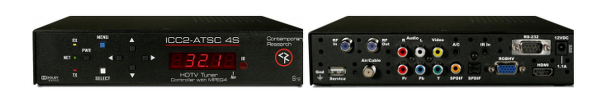 Contemporary Research ICC2-ATSC 4S HDTV Tuner and Controller - Networks ...