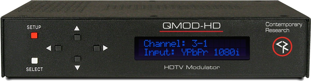 Contemporary Research QMOD-HD RF Modulator for HDTV over Coax w/ QAM ...