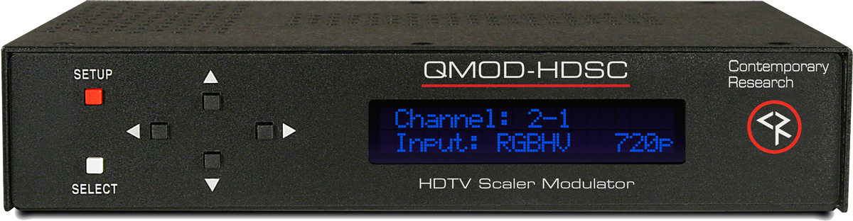 Contemporary Research QMOD-HDSC HDTV Scaler Modulator w/ QAM Output ...